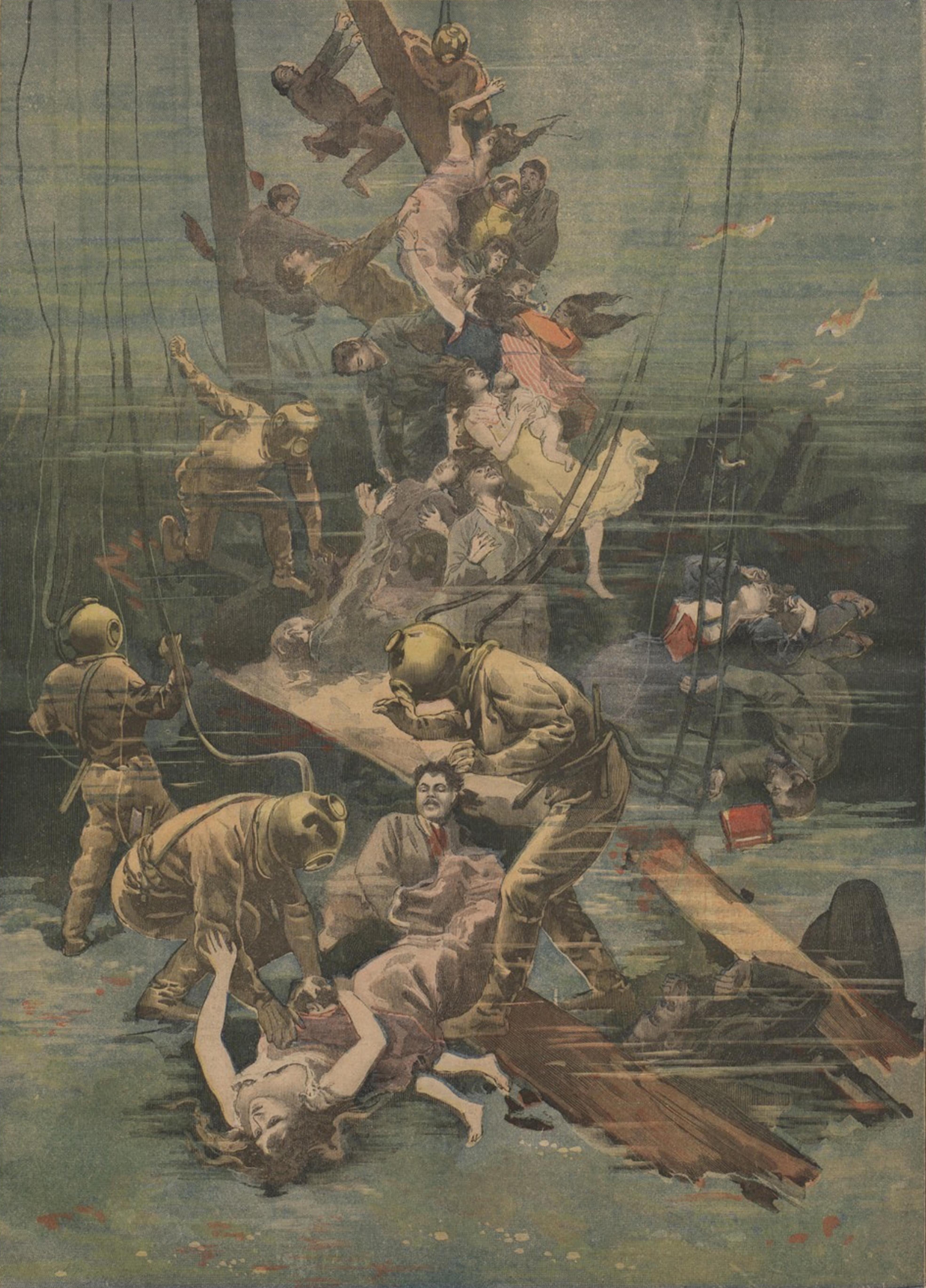 JEAN DORSENNE : AU FOND DE L’EAU | la porte ouverte